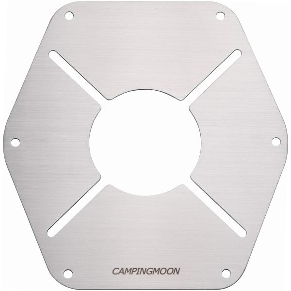 商品発送元：キャンピングムーン | Campingmoonスポーツ・アウトドア・旅行サイズ：約幅16cm×縦17cm×厚み1.0cm重量:(約)130g材質:ステンレス304用途：SOTO レギュレーターストーブST-310対応遮熱板特徴：...