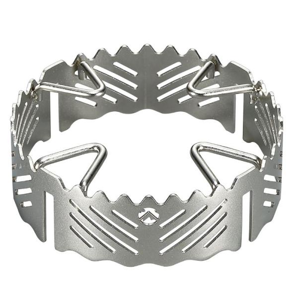 商品発送元：キャンピングムーン | Campingmoonスポーツ・アウトドア・旅行リング状風防 ST-132 シングルバーナー（4爪五徳タイプ）向けの設計。小さめカセットコンロ（コベアキューブ）やシングルバーナー（ST-310、CB-JC...