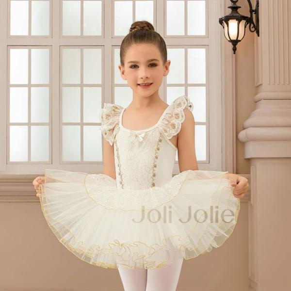 商品発送元：JoliJolie Online Shopファッション・ブランドJoli Jolie．[ジュリジュリー] キッズジュニアレオタード   Style:SIK1290【デザイン・シルエット】   ●華やかな印象のスカート付レオタード...
