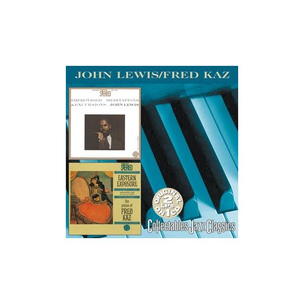 商品発送元：Clara MusicCD・DVD・楽器■アーティスト：John Lewis-Fred Kaz■ラインナップ：2 LPs on 1 CD: John Lewis: IMPROVISED MEDITATIONS &amp; EXC...