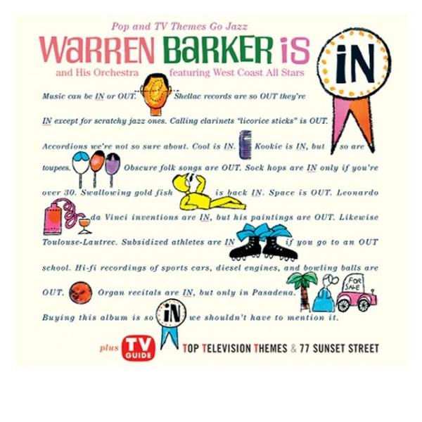 商品発送元：Clara MusicCD・DVD・楽器■アーティスト：Warren Barker■ラインナップ：WARREN BARKER and His Orchestra, featuring West Coast All StarsTr...