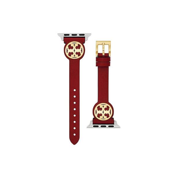 商品発送元：t-avenueファッション・ブランド【 アップルウォッチ 38mm.40mm 専用バンド 】TORY BURCHから発売されているアップルウォッチ用の替えバンドです。ゴールドのロゴを大胆にあしらったモデルになります。自分らしく...