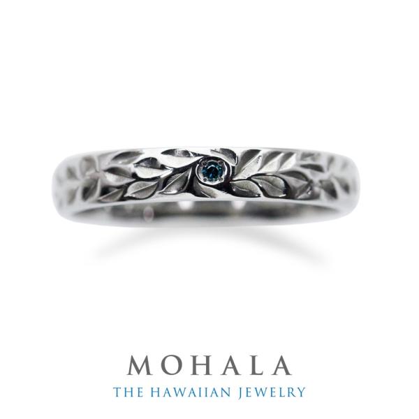 商品発送元：t-avenueファッション・ブランドMOHALA MHR002350 リング●素材 : サージカルステンレス / ブルーダイヤモンド(0.01ct)●重量 : 約2.1~2.2g●幅 : 約3.5~3.6mm●厚み : 約1....