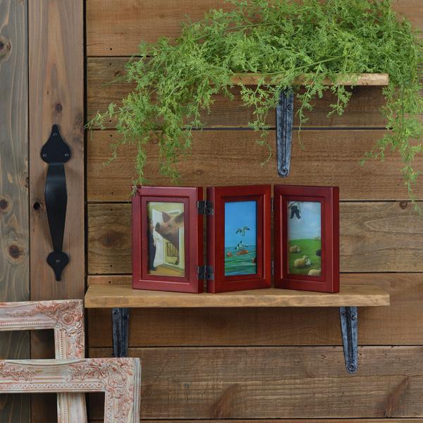 商品発送元：ビリヤード 通販 キューショップジャパンフォトフレームの裏表両面が使えることにより、6枚の写真を飾ることを可能にしました。2WAYヒンジにより両面に折れ、自由自在に好きな形で大切な写真を飾ることができ、空間を上手に使える...ス...