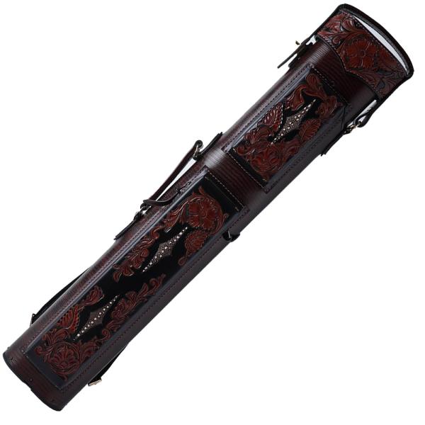 商品発送元：ビリヤード 通販 キューショップジャパンスポーツ・アウトドア・旅行、その他リザード×スティングレイが魅せる、唯一無二の高級感Volturiの「Lizard4」は、希少なリザードレザーを贅沢に使用したラグジュアリーなキューケースで...