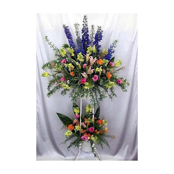 商品発送元：シンコーフラワーセンター旬の花々フラワー・ガーデニングサイズ : 高さ：200cm   幅:110cm  奥行：55cm使用花材 : 旬の花々