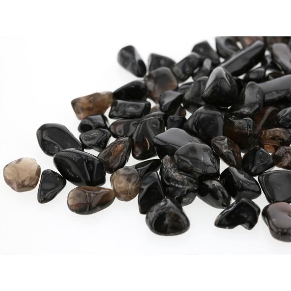 商品発送元：ホワイトセージ 浄化スプレーのルカス LUCAS　本店おもちゃ・ホビー・ゲーム、占い・開運・風水・パワーストーン、石・天然石・パワーストーン浄化能力や魔除けの効果が高い最品質の黒水晶のさざれです。約10〜20mmのLサイズのさざ...