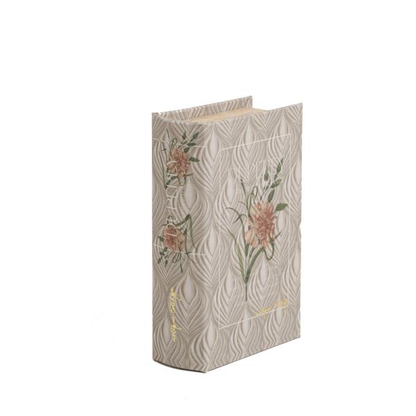 商品発送元：KANKAN ONLINE SHOP生活・インテリア・文具、収納家具、ボックス・小物本のような佇まいが印象的な、インテリアにもなるブック型収納ボックス。 artipurCOTTAGEオリジナルの花柄・植物柄デザインで、置くだけで...