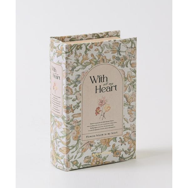 商品発送元：KANKAN ONLINE SHOP生活・インテリア・文具、収納家具、ボックス・小物花束のように、気持ちを伝える華やかなデザイン。 全面に広がる花柄が目を引く、存在感のあるブックボックス。 インテリアのアクセントとしても映え、空...