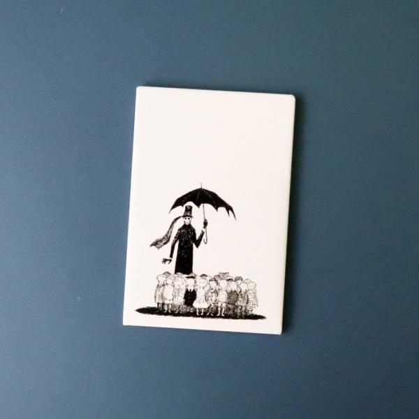 商品発送元：洋書絵本 絵本の家オンラインショップその他カリスマ的人気を誇る、大人向けの絵本作家、エドワード・ゴーリーのイラストがマグネットになりました。冷蔵庫に貼ったりデスクや玄関に貼ったり。インテリアのアクセントに！