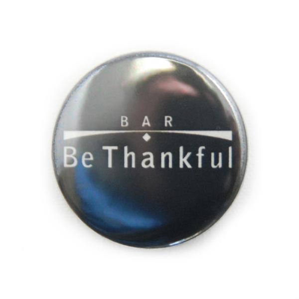 商品発送元：I love itジュエリー・アクセサリー、ジュエリー・アクセサリーBe thankful ショップオリジナル缶バッジ【カラー】ブラック/ホワイトショップデータBe thankful（ビーサンクフル）神戸・三宮駅から徒歩4分、少...