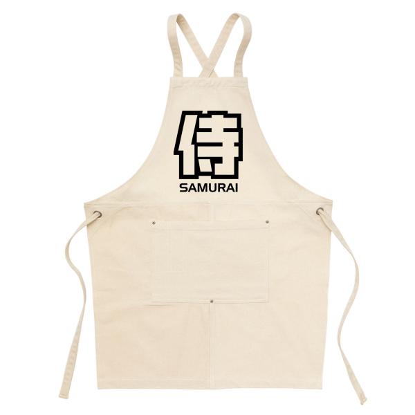 商品発送元：I love it1-7日以内に発送その他　SAMURAI Print Work Apron-02　Wear the spirit of Japan.A heavyweight work apron featuring the ...
