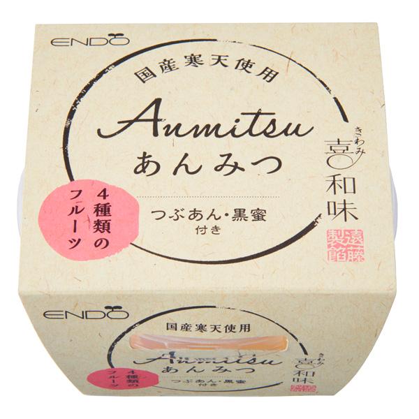 商品発送元：ENDOオンラインショップ容量：250g×24個入フード・菓子国産えんどう豆使用、国産寒天使用のあんみつです。つぶあん、黒蜜別添付き。おうち時間にぴったりなあんみつが新発売！たっぷり250g入っています♪※2021年3月より新発...