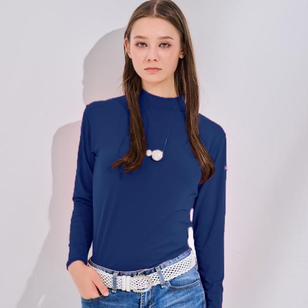 商品発送元：紫外線対策総合ブランド エポカルUVカット率99％以上特殊素材を使用／ほどよいフィット感でインナーにも、これ１枚でも使いやすい。肌を守りながら1枚で快適に過ごせる機能性ウェア。ファッション・ブランド首元までしっかり守る、上品シル...