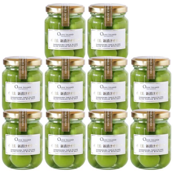 商品発送元：SHODOSHIMA FACTORY50g×10個フード・菓子、キムチ・漬け物・梅干し、漬け物小豆島産手摘み100% 新漬けオリーブ SHODOSHIMA TABLE OLIVES / OLIVE PICKLES WITH SA...