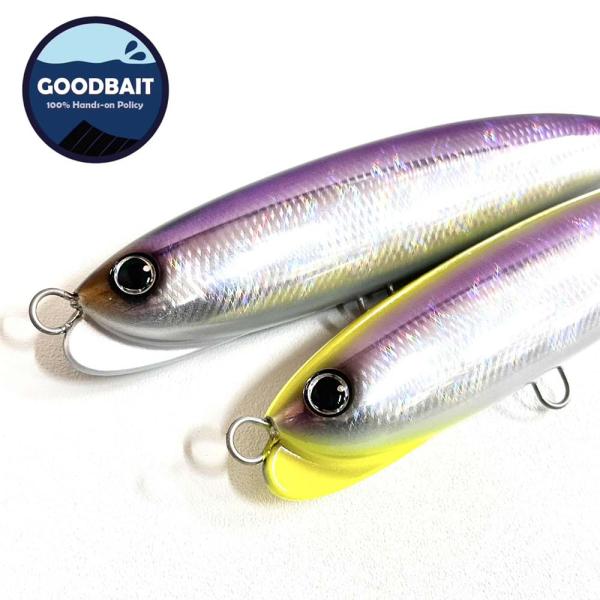 商品発送元：FEED WEB SHOPスポーツ・アウトドア・旅行ショアからのGT用として開発した前傾スローシンキングペンシルです。ローライトの時間帯やデイゲームのサラシ撃ちを想定した前傾スローシンキングでバランスどりしています。オフショアキ...