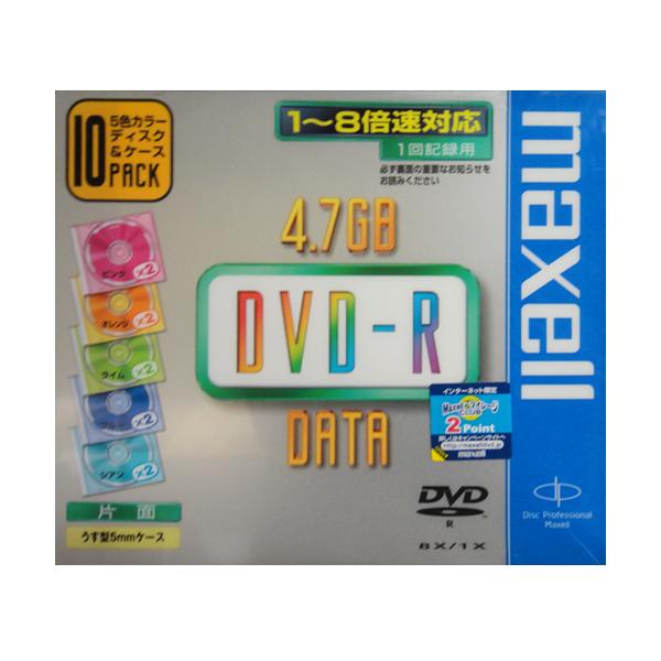 商品発送元：FLASHSTORE家電・AV機器・カメラJAN 4902580360412品番 DR47MIXC.1P10S商品仕様 入数：10著作権保護：非対応規格：DVDメテ゛ィア-R / 容量(GB)：4種類：PC用 / 記録面：片面1...