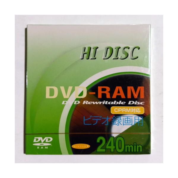 商品発送元：FLASHSTORE家電・AV機器・カメラ型番 DVD-RAM240(T4)1PJAN 4710837105552HIDISC DVD-RAM録画用 地上デジタル放送対応9.4GB Type-4カートリッジ付 1枚入(カートリッ...