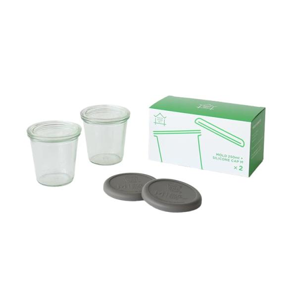 商品発送元：foranew（フォーアニュ）公式サイト生活・インテリア・文具、調理器具WECK HOME SET [MOLD 250ml x 2 SET] / WE-S233 / ウェック ホームセット                WECK...