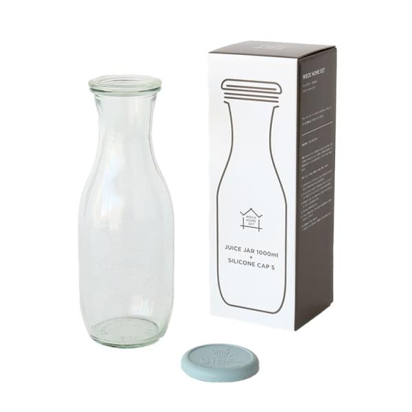商品発送元：foranew（フォーアニュ）公式サイト生活・インテリア・文具、調理器具WECK HOME SET [JUICE JAR 1000ml SET] / WE-S232 / ウェック ホームセット                ドリ...