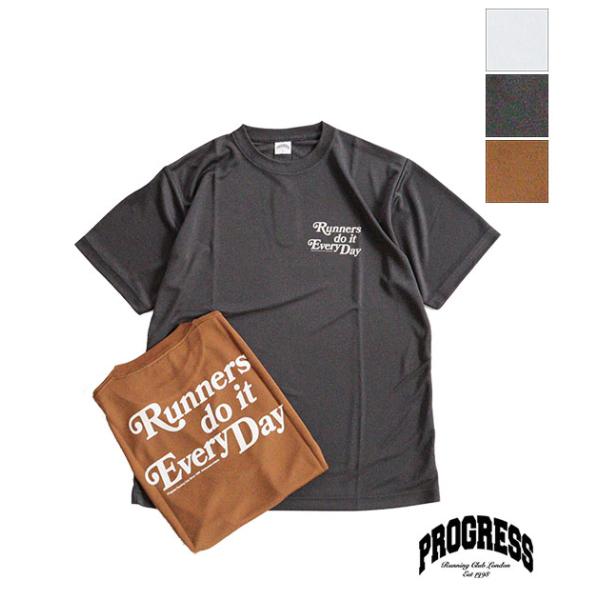 商品発送元：franc bonn Online storeファッション・ブランドPROGRESS RUNNING CLUB[プログレスランニングクラブ] "Runners do it Everyday"Quick dry &amp; Sil...
