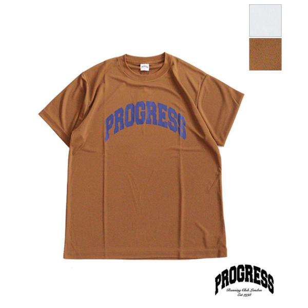 商品発送元：franc bonn Online storeファッション・ブランドPROGRESS RUNNING CLUB[プログレスランニングクラブ] "PROGRESS" Quick dry &amp;Silky touch S/SLV...