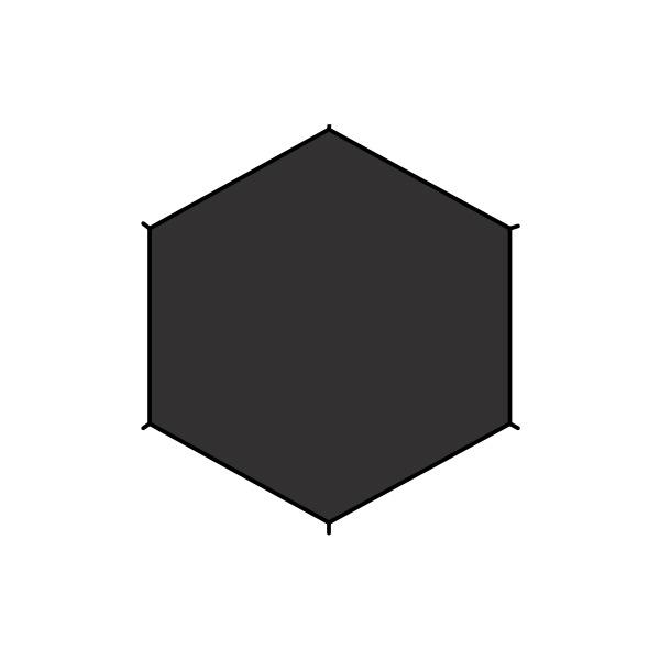 商品発送元：【公式】フェールラーベン バイ トリニティファッション・ブランド《テント内のフットプリント》テント全体のフットプリントをカバーするKeb Dome 2(53702)およびAbisko Dome 2(53502)の追加のグラウンド...