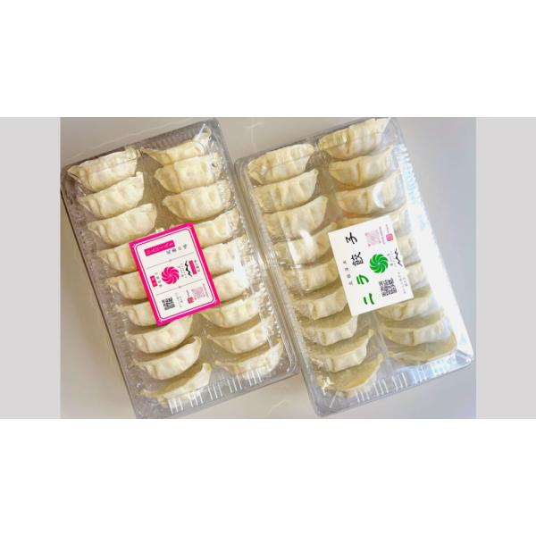 商品発送元：お取り寄せ・ギフト通販のふじやオンラインストアフード・菓子、惣菜・食材、冷凍食品・レトルト食品創業57年「ふじや」 の薄皮餃子伝統の技を継承。にんにく餃子とニラ餃子のセットになります。※美味しい焼き方の説明書付きでお届けいたしま...