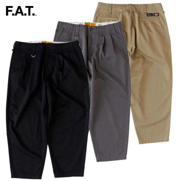 商品発送元：FULLSPEC.ファッション・ブランドDickies×F.A.T.のコラボレーションによるワイドパンツ。股上を深くし、渡りを広くとることによりヒップから膝にかけてボリュームを持たせたワイドテーパードシルエットが魅力。穿き心地の...