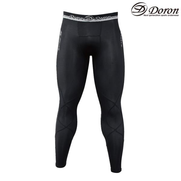 商品発送元：Sal．スポーツ・アウトドア・旅行、サッカー、ウェア、パンツDoron のLIGHT Men's ロングタイツ ！！ドロンのコンプレッションインナーロングパンツです。太ももから足首にむかって着圧強度をあげ、血液の運搬を促進。余分...