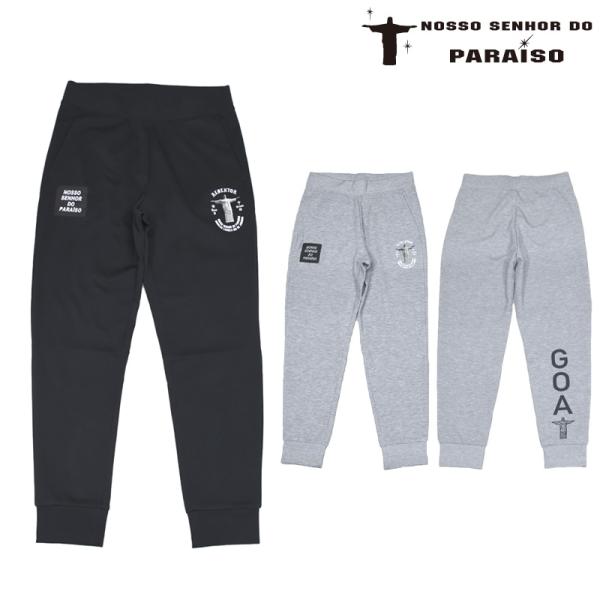 商品発送元：Sal．スポーツ・アウトドア・旅行、サッカー、フットサル、ウェアNOSSO SENHOR DO PARAISO の GOAT ロゴドライスウェットパンツ！ノッソセニョールドパライーゾのスウェットロングパンツです。素材はタウンにも...