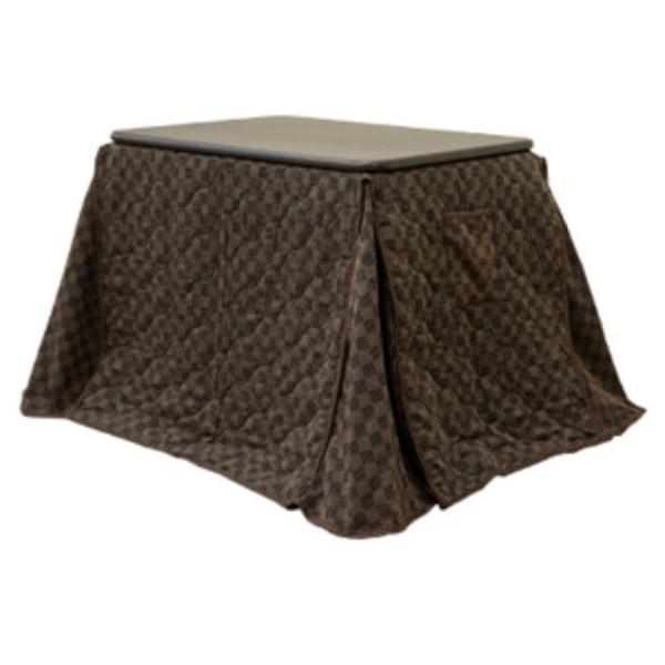 商品発送元：おしゃれな家具やインテリア収納　ガンモマーケット生活・インテリア・文具掛け布団がセットになった長方形のダイニングコタツ！コンパクトサイズで少人数におすすめです！掛け布団がセットになっているので、届いたらすぐに使えるダイニングコタ...