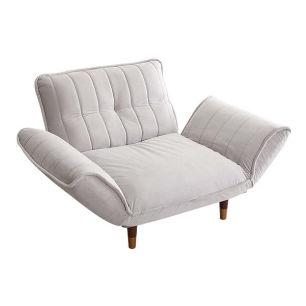 商品発送元：おしゃれな家具やインテリア収納　ガンモマーケット生活・インテリア・文具、ソファ、2〜3人掛けベロア生地のコンパクトカウチソファ　一人掛け！高級感もあり、さわり心地のよい人気のベロア生地を採用。大人っぽさを引き立てます！ポケットコ...