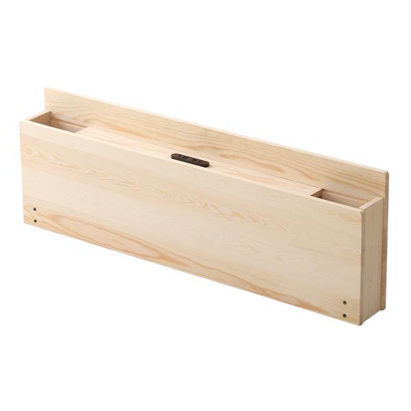 商品発送元：おしゃれな家具やインテリア収納　ガンモマーケット生活・インテリア・文具、ベッド・寝具、ベッドフレーム3段階に高さを調節できる脚付きすのこベッドリリッタ専用の宮です。北欧産パインフレームを使用した、通気性と耐久性に優れた頑丈設計。...