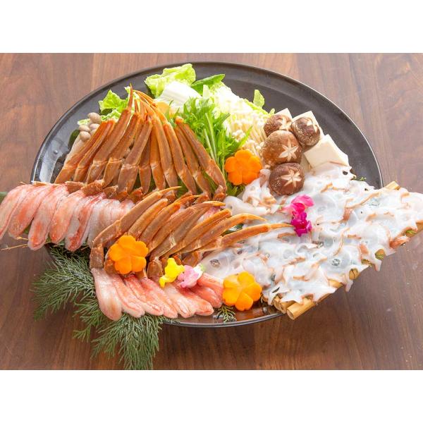 商品発送元：ガタ市フード・菓子、水産物・水産加工品肌寒いこの季節に体温まるごちそう生産地長岡市内容量・生本ずわい蟹20本（500ｇ）・佐渡産たこのしゃぶしゃぶ200ｇ・佐渡ポン酢300ｍｌ・かにすきだし200ｍｌ・だし昆布1枚発送日目安3〜...