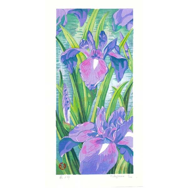 商品発送元：木版画 芸艸堂　Woodblock print UNSODOEarly springおもちゃ・ホビー・ゲーム、アート・美術品・骨董品・民芸品、絵画、版画自刻　自摺り　オリジナル木版画        1973年　福岡県生まれ   ...