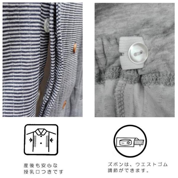 商品発送元：パジャマ通販　モリキューキッズ・ベビー・マタニティ、マタニティ・ママ、パジャマ・ネグリジェ商品詳細素材ポリエステル70%・綿30%サイズＭ　バスト　86〜94　腹囲　78〜100Ｌ　バスト　93〜101 腹囲　88〜110カラー...