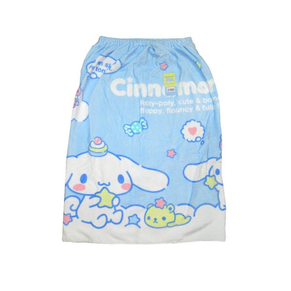 商品発送元：パジャマ通販　モリキュースポーツ・アウトドア・旅行、水泳、その他商品詳細素材 綿100%サイズ 約80cm×120cm　種類 サンリオ シナモロール サマードリンク原産国 中国お洗濯についてのお願い ★商品の特性上、洗濯時に色落...