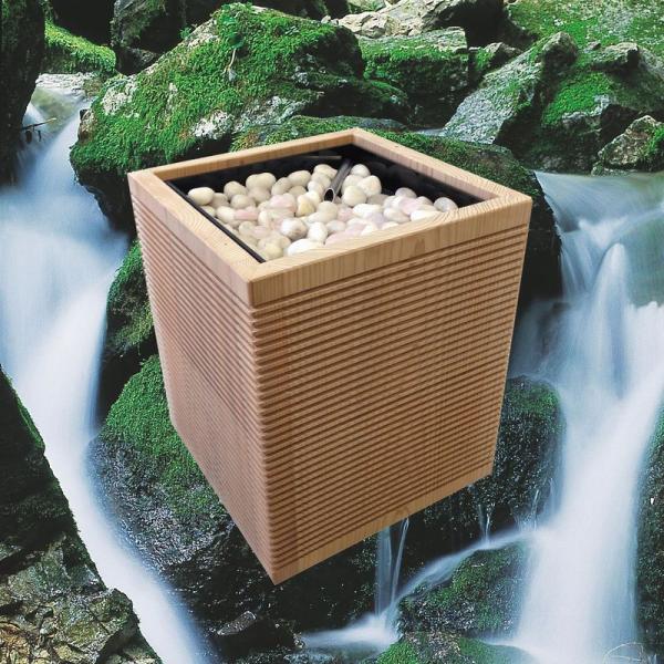 商品発送元：八幡書店本・雑誌・コミック■外形寸法： 380mm×380mm×500mm　キャスター付■重量： 約23kg■素材： 陶器（共鳴部）・アクリル（ボックス部）・杉木口スリット材（カバー部）■仕様： 循環モーター内蔵、ステンレス筧、...