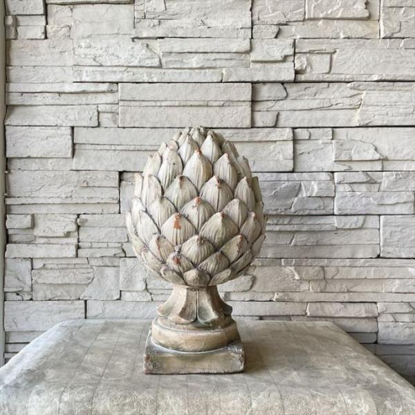 商品発送元：橋本種苗園オンラインストア家電・AV機器・カメラガーデンオブジェ　アーティチョーク サイズ直径26cm    H40cm重量　約3.2Kg前後  材質　酸化マグネシウム  在庫数の変動が激しいため表示している在庫数は目安です。欠...