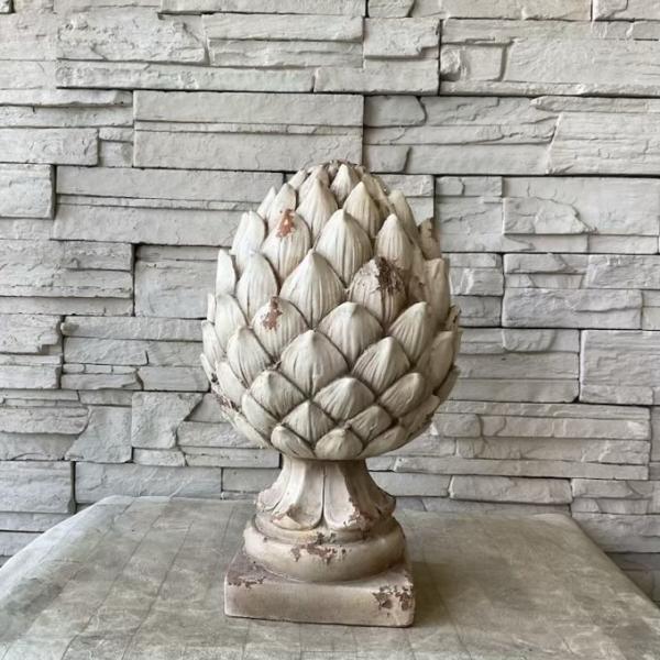 商品発送元：橋本種苗園オンラインストア家電・AV機器・カメラガーデンオブジェ　アーティチョーク サイズ直径24cm    H41cm 重量　約3.5Kg前後材質　グラスファイバー  在庫数の変動が激しいため表示している在庫数は目安です。欠品...
