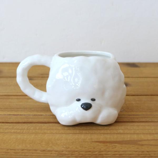 商品発送元：HUMPTY DUMPTY online shopその他ビジョンフリーゼの足裏付きのマグカップです。 こちらを見つめる無垢な表情に、思わず笑顔がこぼれるマグカップ。底には肉球がついた足裏が4つ。意味がわかりませんが、それが気にな...