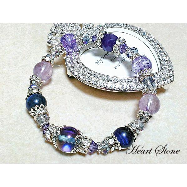 商品発送元：天然石（パワーストーン）ブレスレット【ハートストーおもちゃ・ホビー・ゲーム、占い・開運・風水・パワーストーン、石・天然石・パワーストーン★ 契約デザイナー様作品 Princess（プリンセス）シリーズ ★不思議な力が溢れていそう...