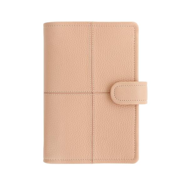 商品発送元：平和堂オンラインショップ生活・インテリア・文具商品名Filofaxクラシックステッチ ソフト バイブル ピーチサイズバイブルH198 × W130mmカラーピーチ素材イタリアンカーフレザーリング穴6穴リング内径23mmリフィルサ...