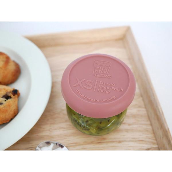 商品発送元：Hinata life生活・インテリア・文具密閉度の高さが魅力のWECK専用シリコン蓋用途に合わせて使い分けできるWECKの便利な蓋シリーズのご紹介です。なかでも密閉度の高さで人気のシリコンキャップ！ただ被せるだけでカンタンに使...