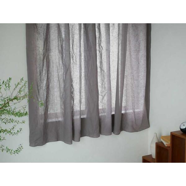 商品発送元：Hinata life生活・インテリア・文具リネン100％の「カーテン」で優しく暮らす。窓辺を揺らす薄手のカーテンはデザインだけでなく、素材感が大切。日中のお部屋をどう見せるか、どう感じるかは、実はカーテンが重要なんです。こちら...