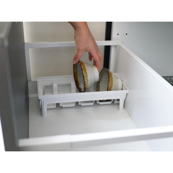 商品発送元：Hinata life生活・インテリア・文具お皿の整理整頓は“置き方”を変えれば、一発解決！前回食器棚の整理をしたのはいつでしたか？食器類は積み重ねるだけ、またはオマケ程度の小棚をプラスしてなんとなく満足してる、なんて方も多いの...