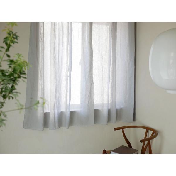 商品発送元：Hinata life生活・インテリア・文具リネン100％の「カーテン」で優しく暮らす。窓辺を揺らす薄手のカーテンはデザインだけでなく、素材感が大切。日中のお部屋をどう見せるか、どう感じるかは、実はカーテンが重要なんです。こちら...