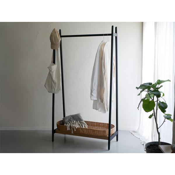 商品発送元：Hinata life※メーカー直送品生活・インテリア・文具異素材で魅せる「コートハンガー」で、リラクシーも高級感も叶う。衣類やバッグの一時置きができるハンガーラック。玄関やリビングなど人目に付きやすく、リラックス空間に置くモノ...