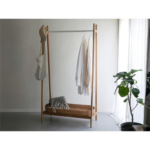 商品発送元：Hinata life※メーカー直送品生活・インテリア・文具異素材で魅せる「コートハンガー」で、リラクシーも高級感も叶う。衣類やバッグの一時置きができるハンガーラック。玄関やリビングなど人目に付きやすく、リラックス空間に置くモノ...